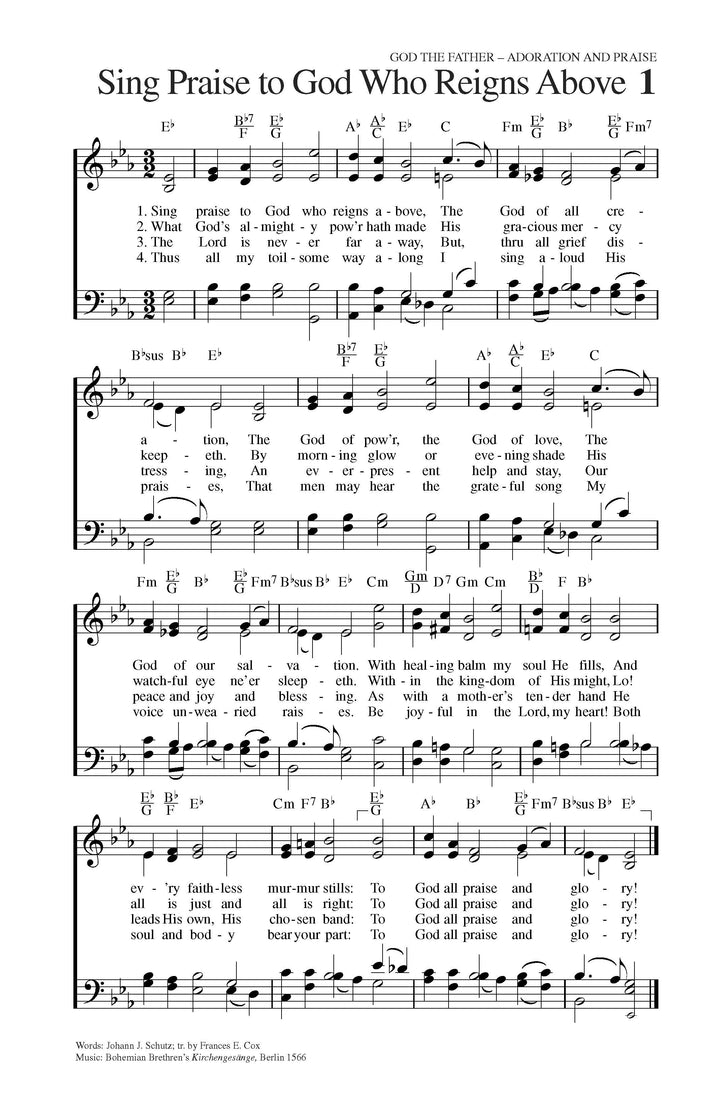 Hymns of Grace - Hymnal Editions